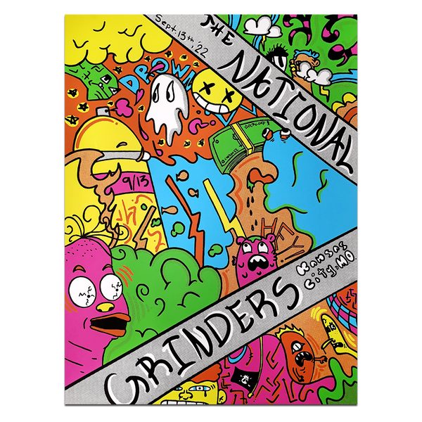 The National Kansas City, MO Grinders KC Poster - September 13, 2022 ...